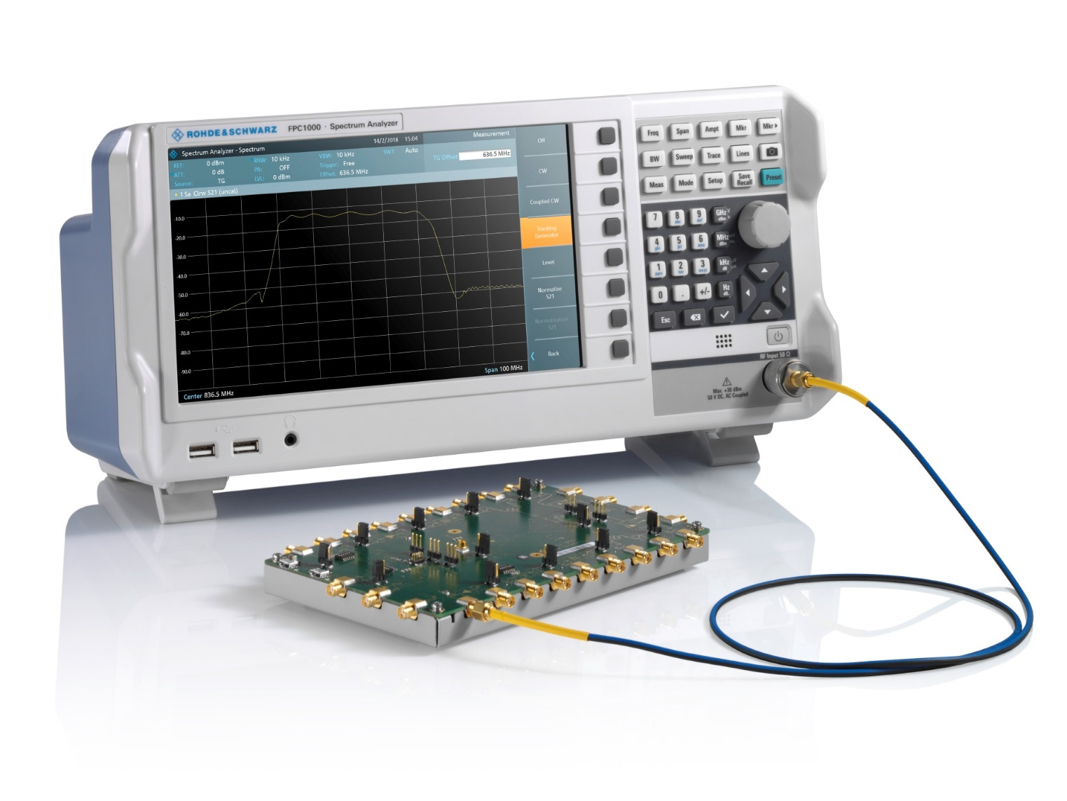 Analisador de Espectro FPC1000 | OKK Soluções Tecnológicas
